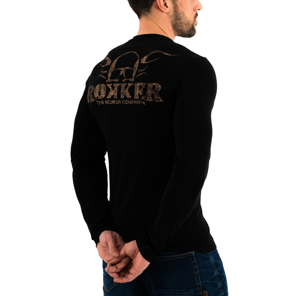 Rokker Performance Custom Long Sleeve Base Layer T-Shirt