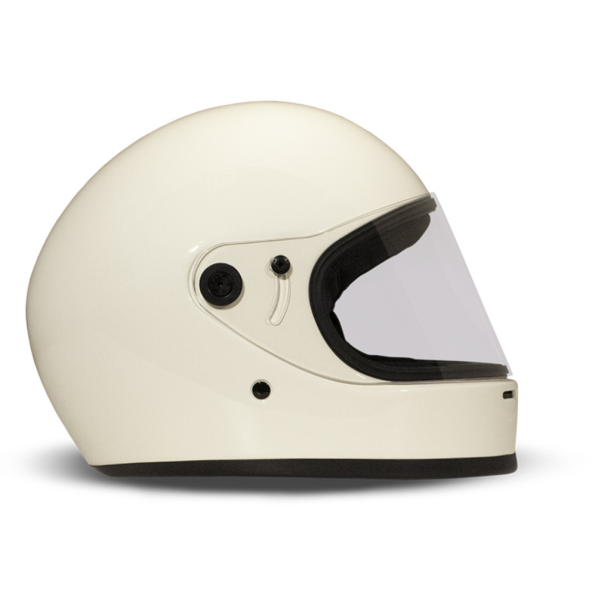 DMD Standard Collection Rivale Cream Motorcycle Helmet