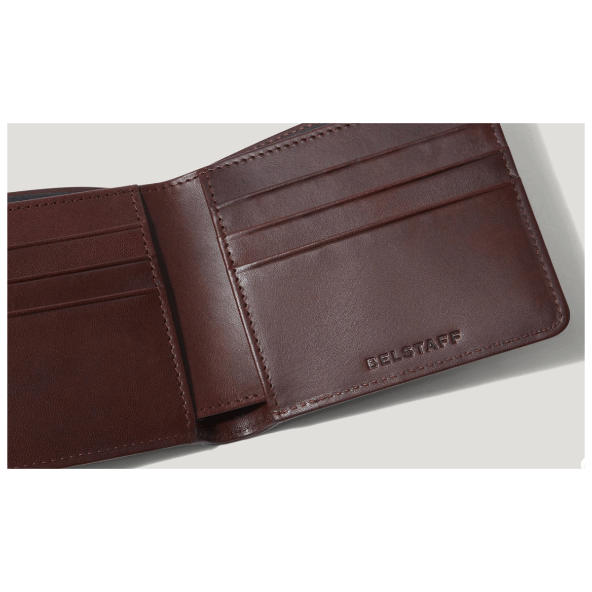 Belstaff Hanchurch Bifold Wallet - Antique Brown
