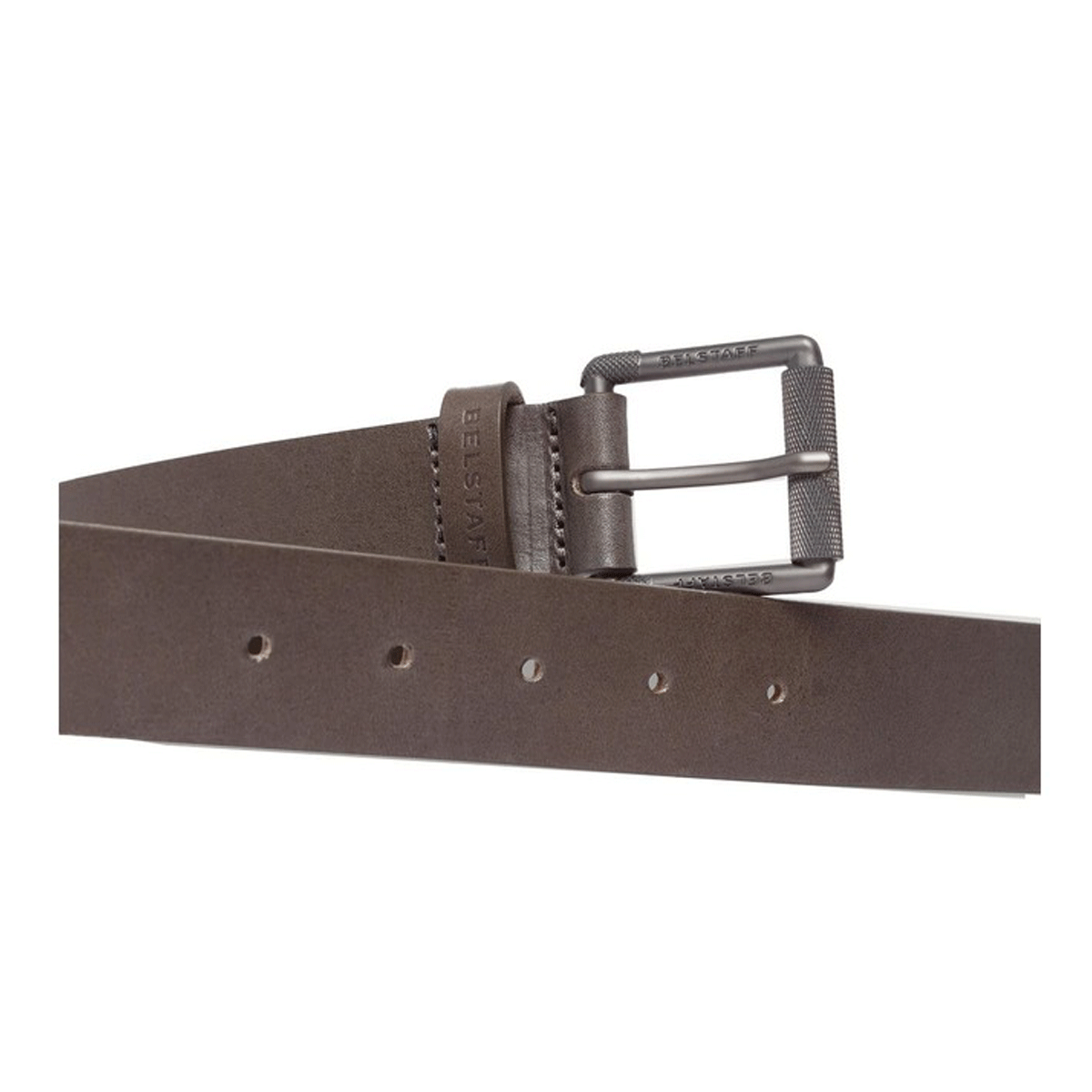Belstaff Roller Buckle Belt - Major Brown
